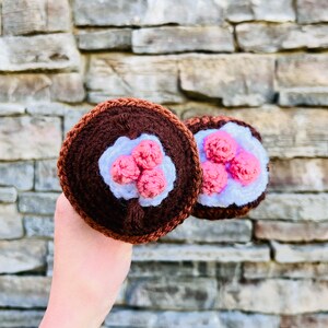 Cake Snail Crochet Pattern PDF, Amigurumi Food Animal, Cute Snail Plush ...