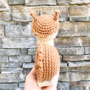 Crochet Pumpkin Pie Snail Pattern Crochet Snail Plush Fall - Etsy Canada