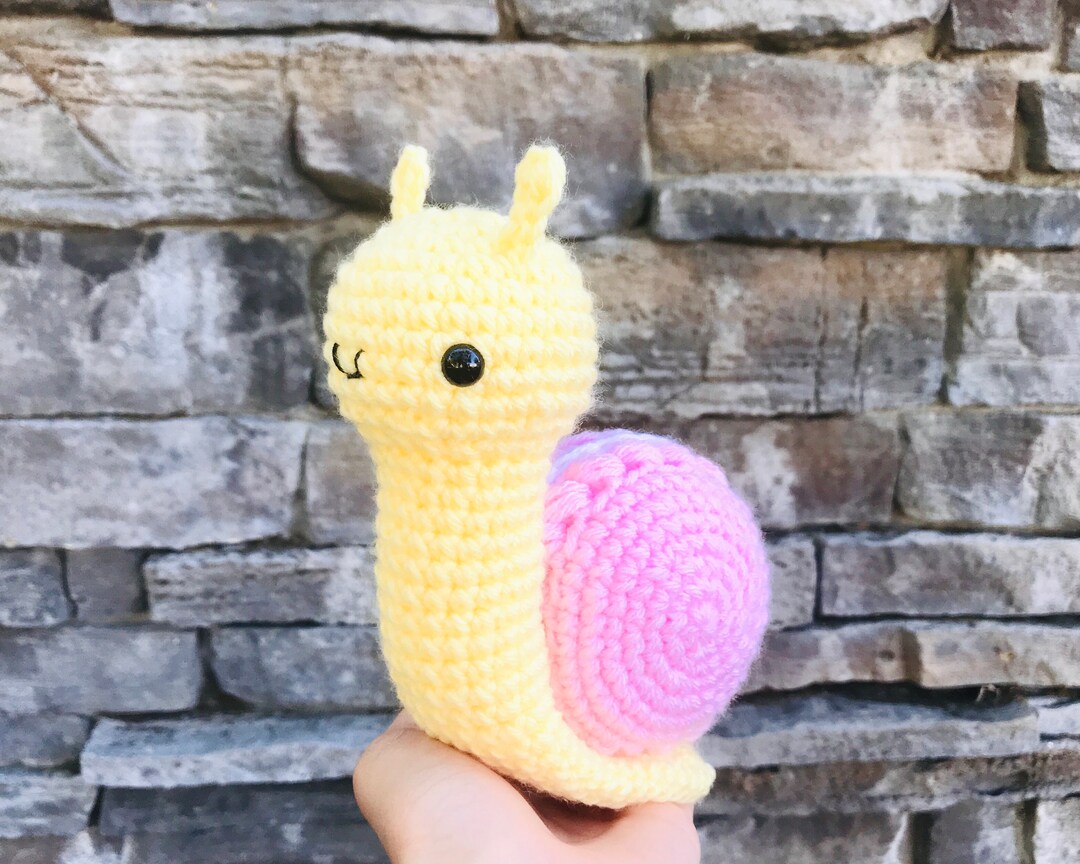 Macaron Snail Crochet Pattern Amigurumi, Crochet Snail Pattern PDF ...