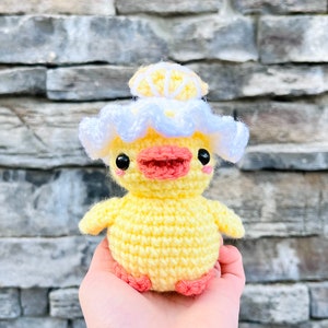 Lemon Meringue Pie Duck Crochet Pattern PDF, Add-on Pattern, Crochet ...
