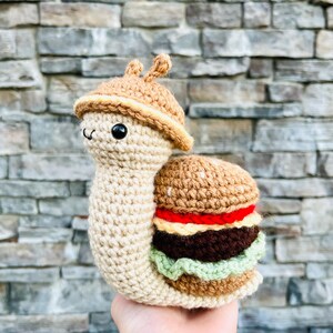 Food Snails Crochet Pattern Bundle, Crochet Snail Pattern Amigurumi ...