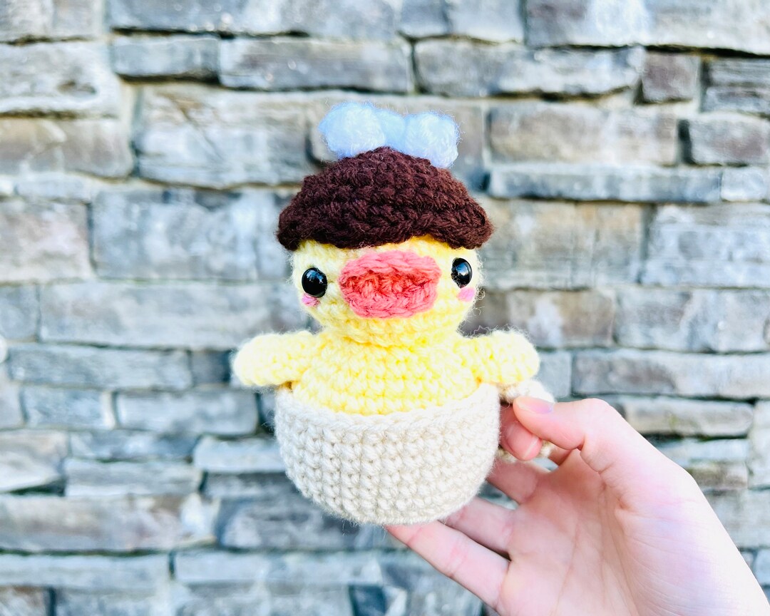 Hot Chocolate Duck Percy the Duck Add-on Pattern Crochet - Etsy
