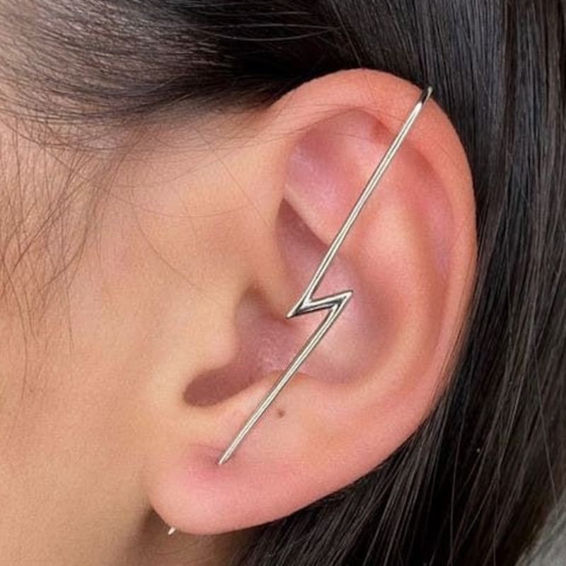 Ear Pin Earrings - Etsy