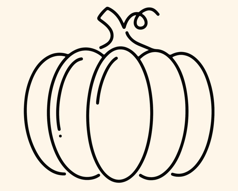 Pumpkin SVG - Etsy