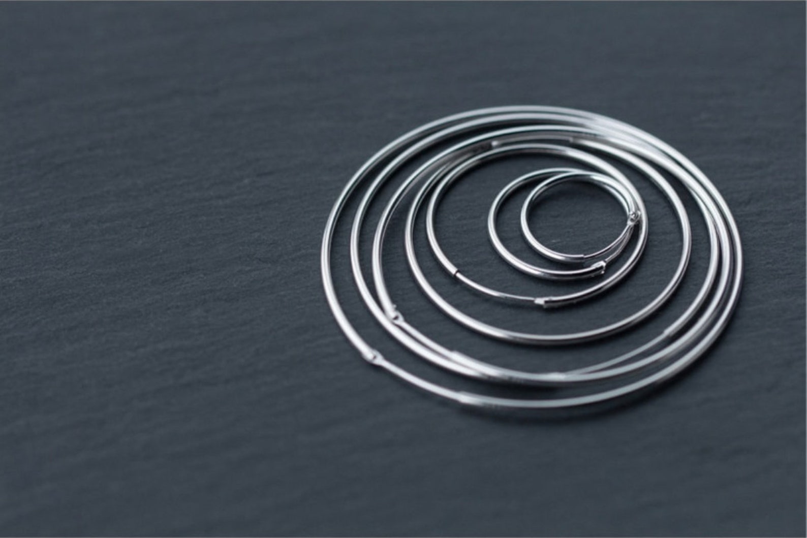 Hoop Earrings 40 Mm Hoops - Etsy