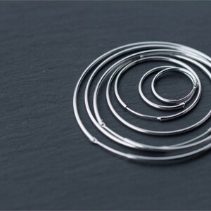 Hoop Earrings, 40 Mm Hoops - Etsy