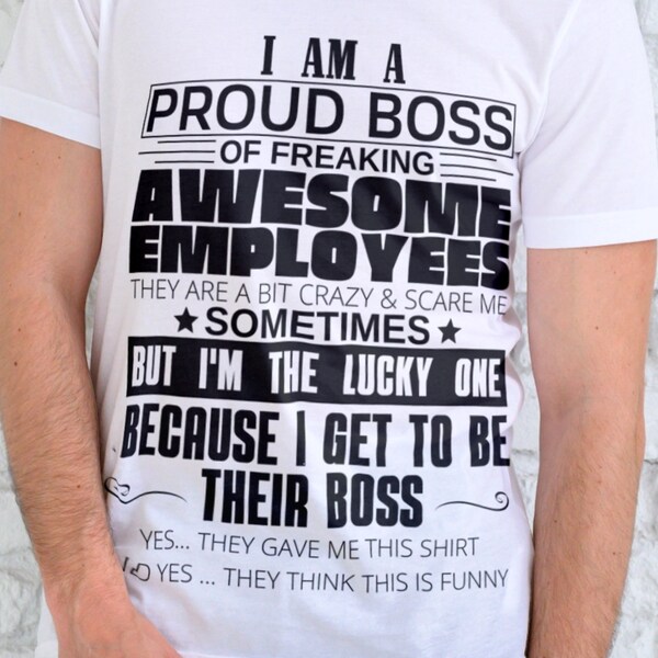 I Am the Boss - Etsy