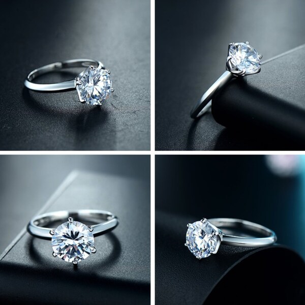 Fake Engagement Ring - Etsy