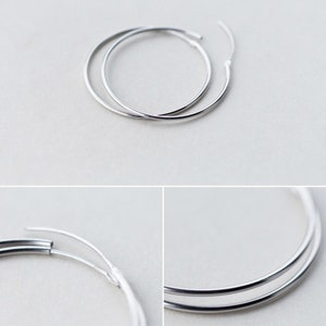Hoop Earrings, 40 Mm Hoops - Etsy