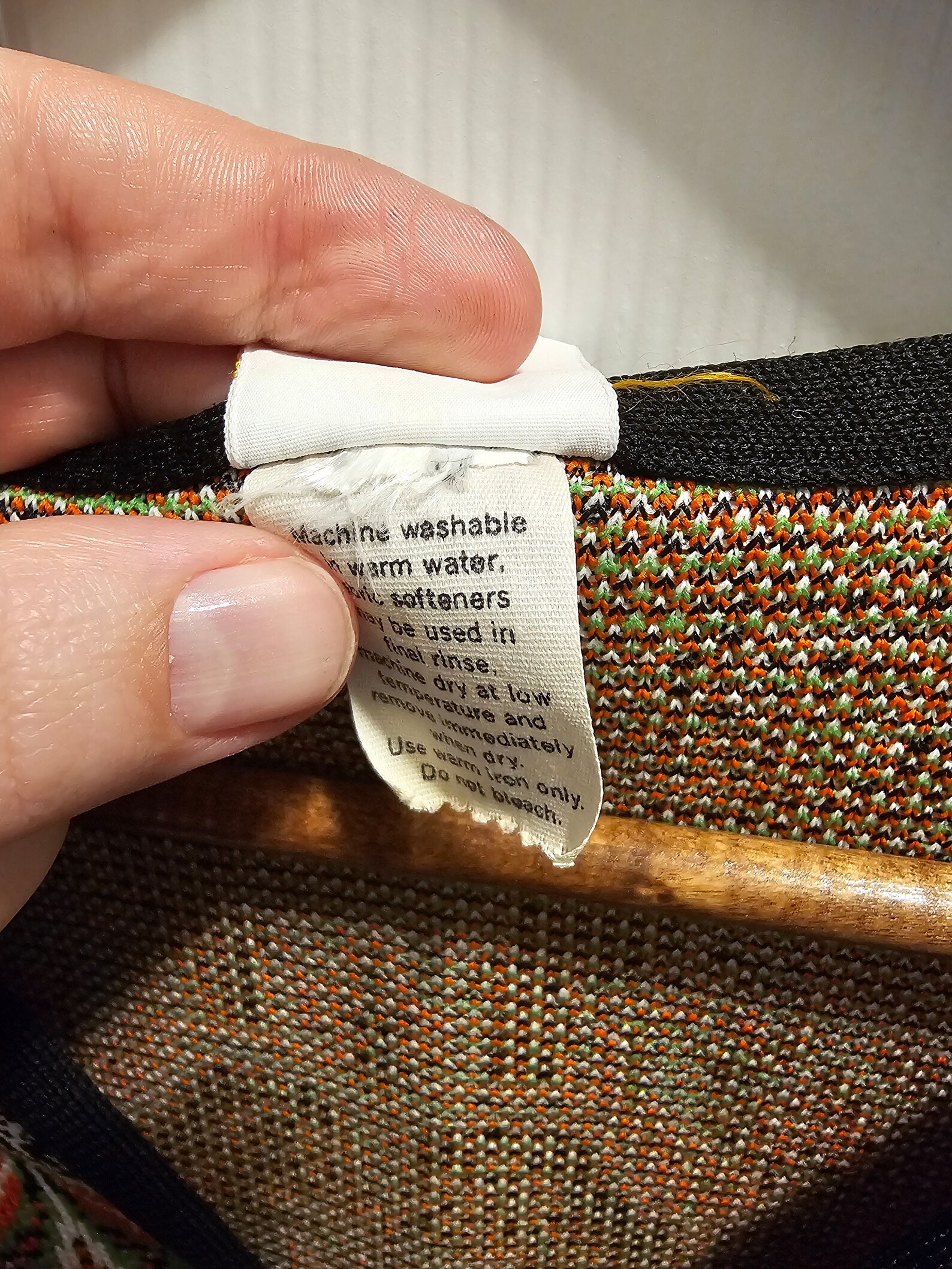 Vintage Womens Catalina Sportswear Vest 1970s Mod Orange Green ...