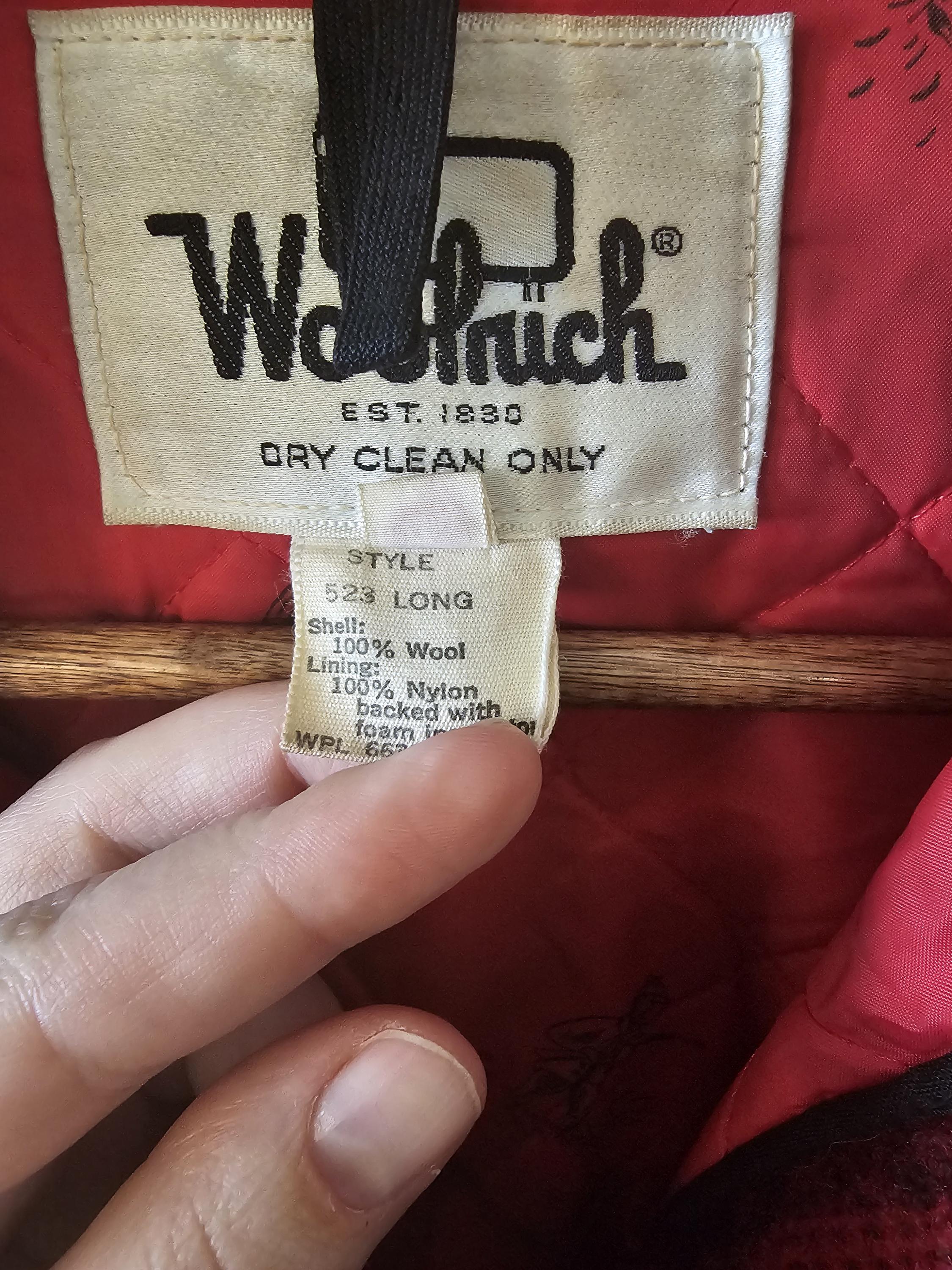 VINTAGE WOOLRICH Woolen Mills Buffalo Plaid Hunting Suit Outfit Set ...