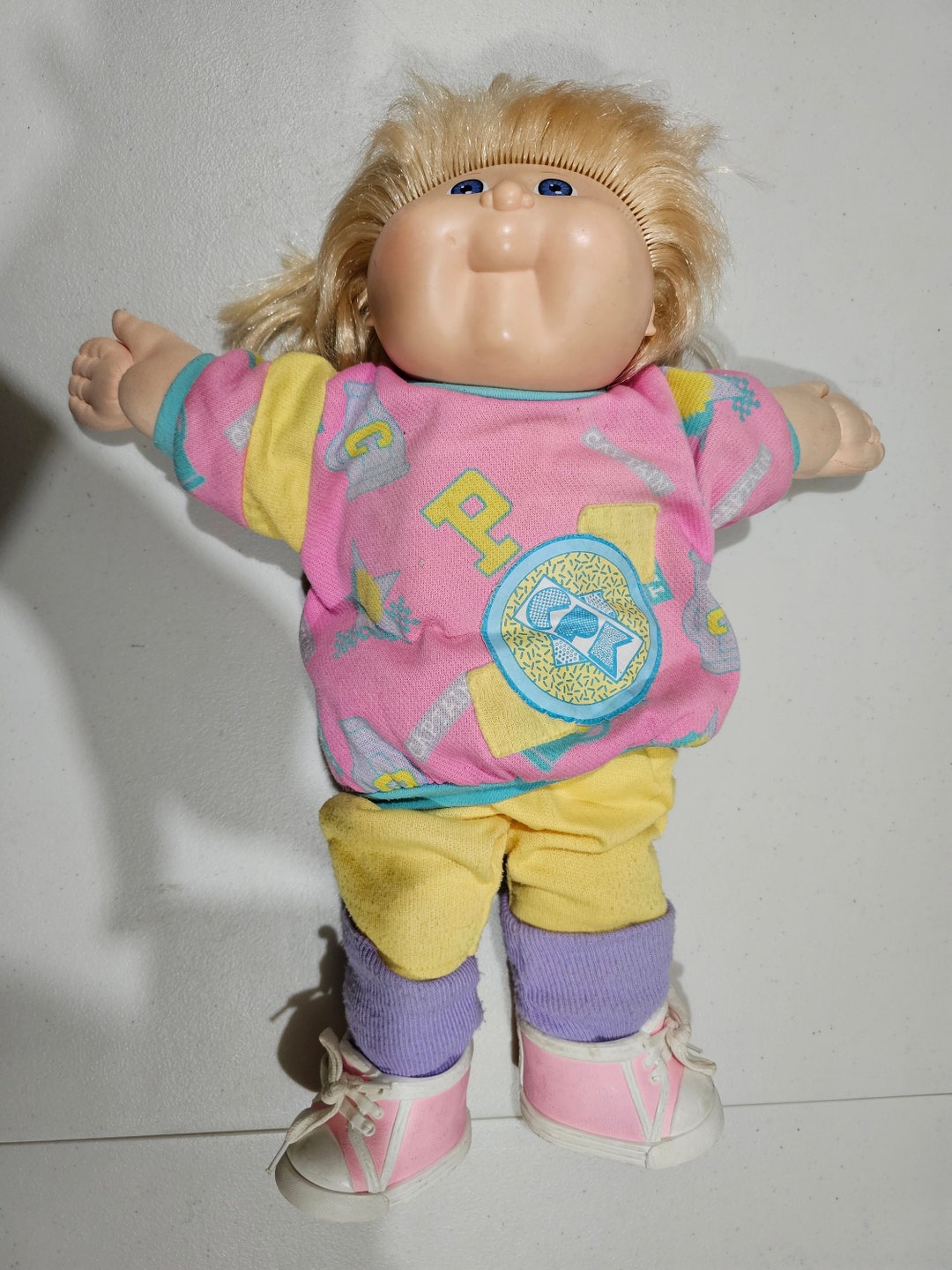 Vintage Cabbage Patch Kids Designer Collection Doll 1980s Cornsilk Hair ...
