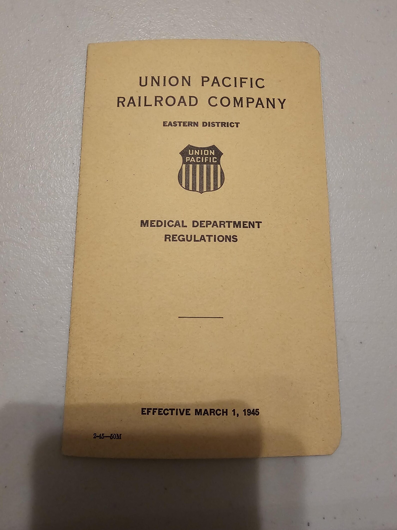 Union Pacific 1940s Employee Handbooks LOT of 4 Senority Roster Advice ...