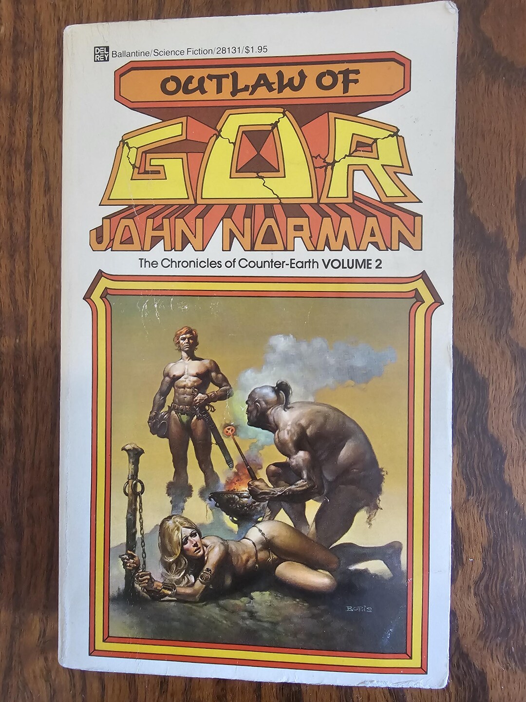 Outlaw of Gor John Norman Vintage Fantasy Pulp Paperback 1976 Sci-fi - Etsy