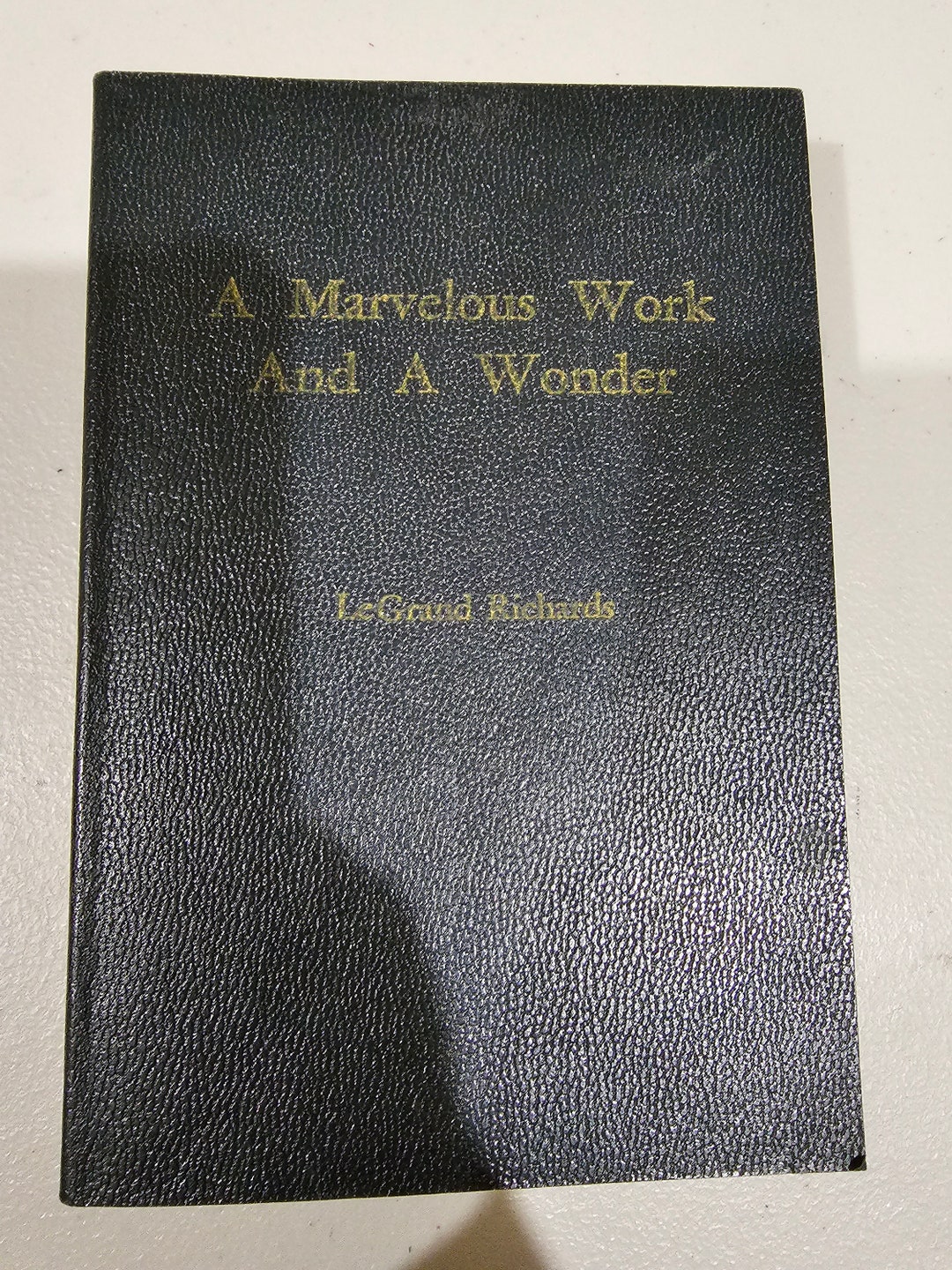 Vintage A Marvelous Work and A Wonder Legrand Richards Latter-day Saints - Etsy