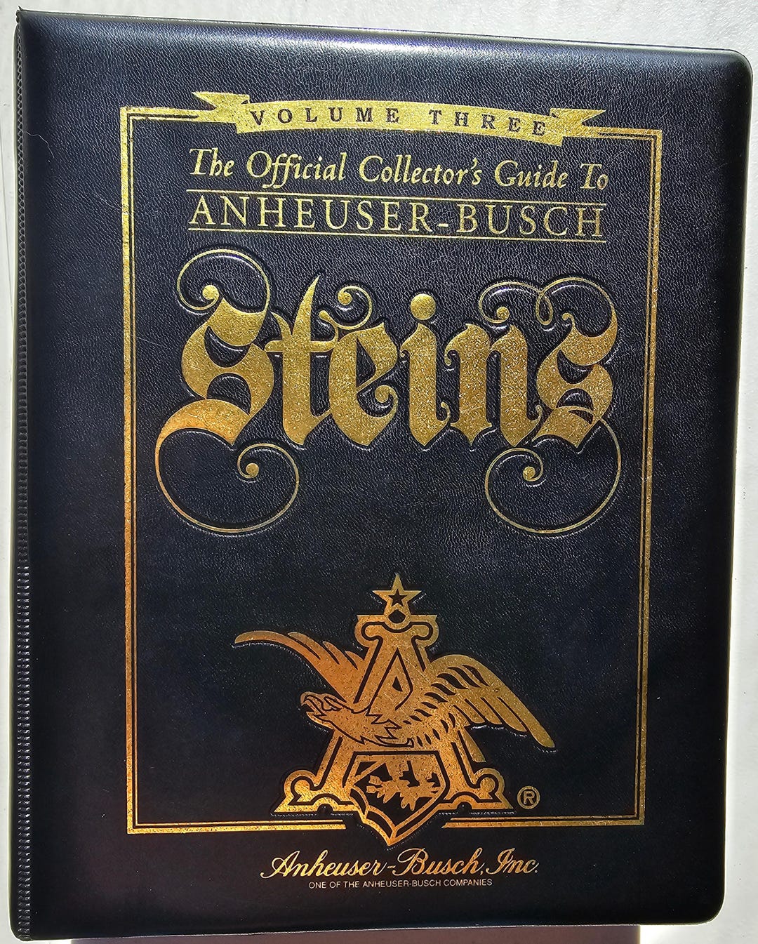 The Official Collector's Guide to Anheuser-busch Steins Vol 3 Black ...