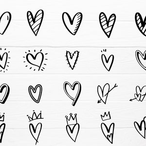 66 Heart Svg Bundle Cut File, Hearts Svg, Valentine Days Svg,heart ...