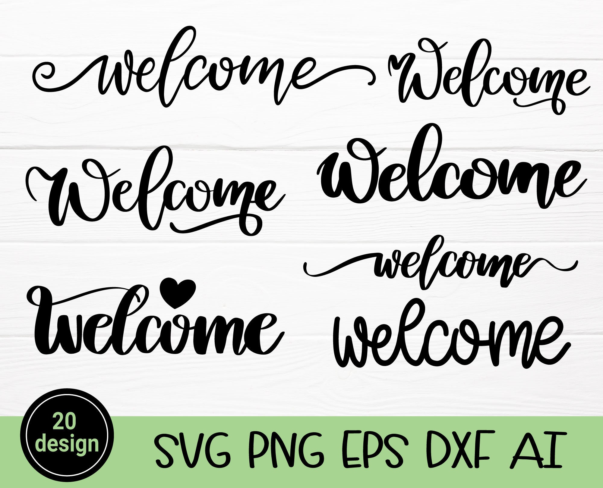 20+ SVG,PNG,DXF Welcome Bundle, Welcome Svg,welcome Png, Welcome ...