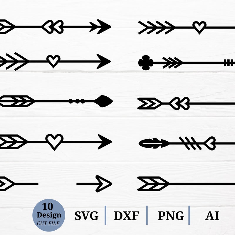 Arrow Silhouette - Etsy