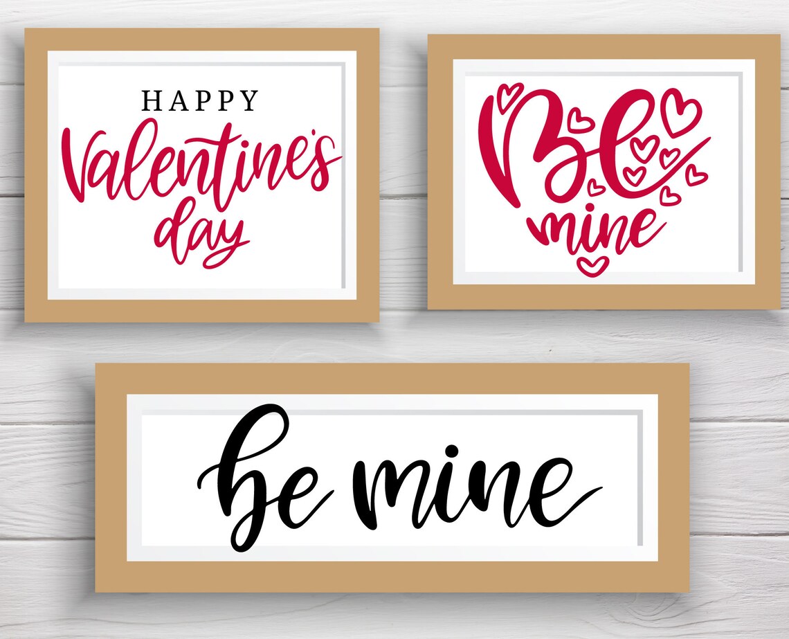 Valentine Svg Bundle Cut File Valentine Svg Valentine's | Etsy