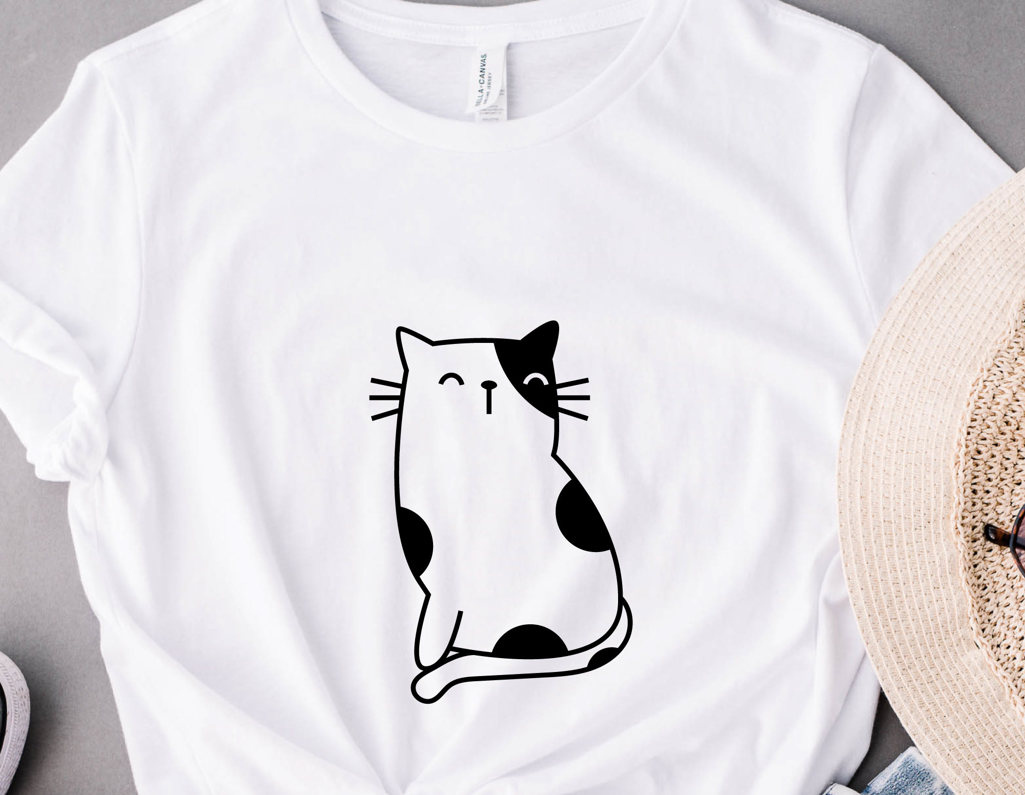 25 Cat Cartoon Bundle SVG for Cut File Animal Hand - Etsy Canada