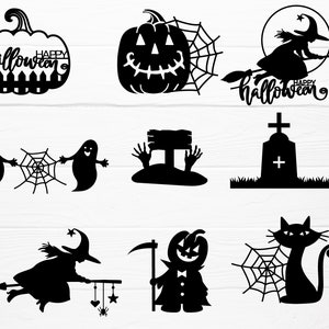 60 Halloween Pumpkin Bundle Svg Cut File Pumpkins Halloween Pumpkin ...