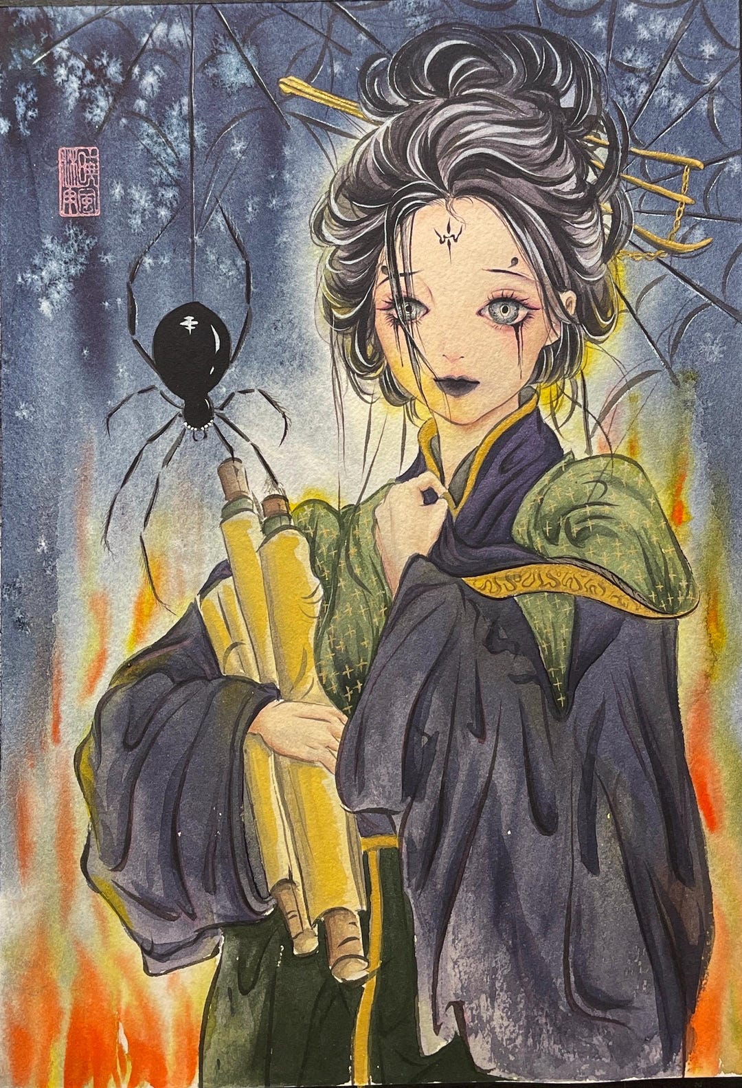 Black Myth Wukong, the Fourth Spider Sister, Chinese Mythology ...