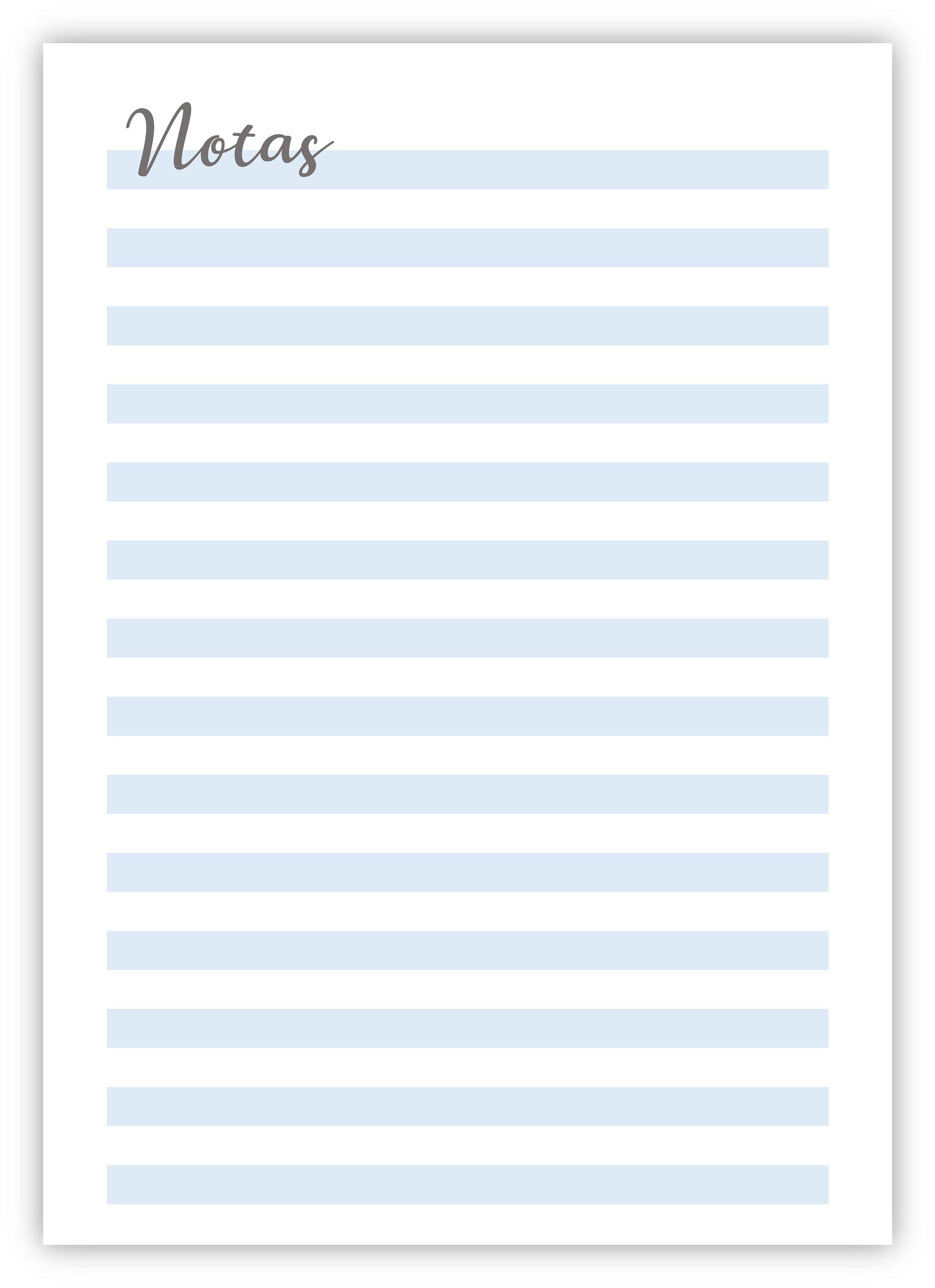 Kit Imprimible HOJAS RAYADAS A4 A5 Carta Media Carta - Etsy España