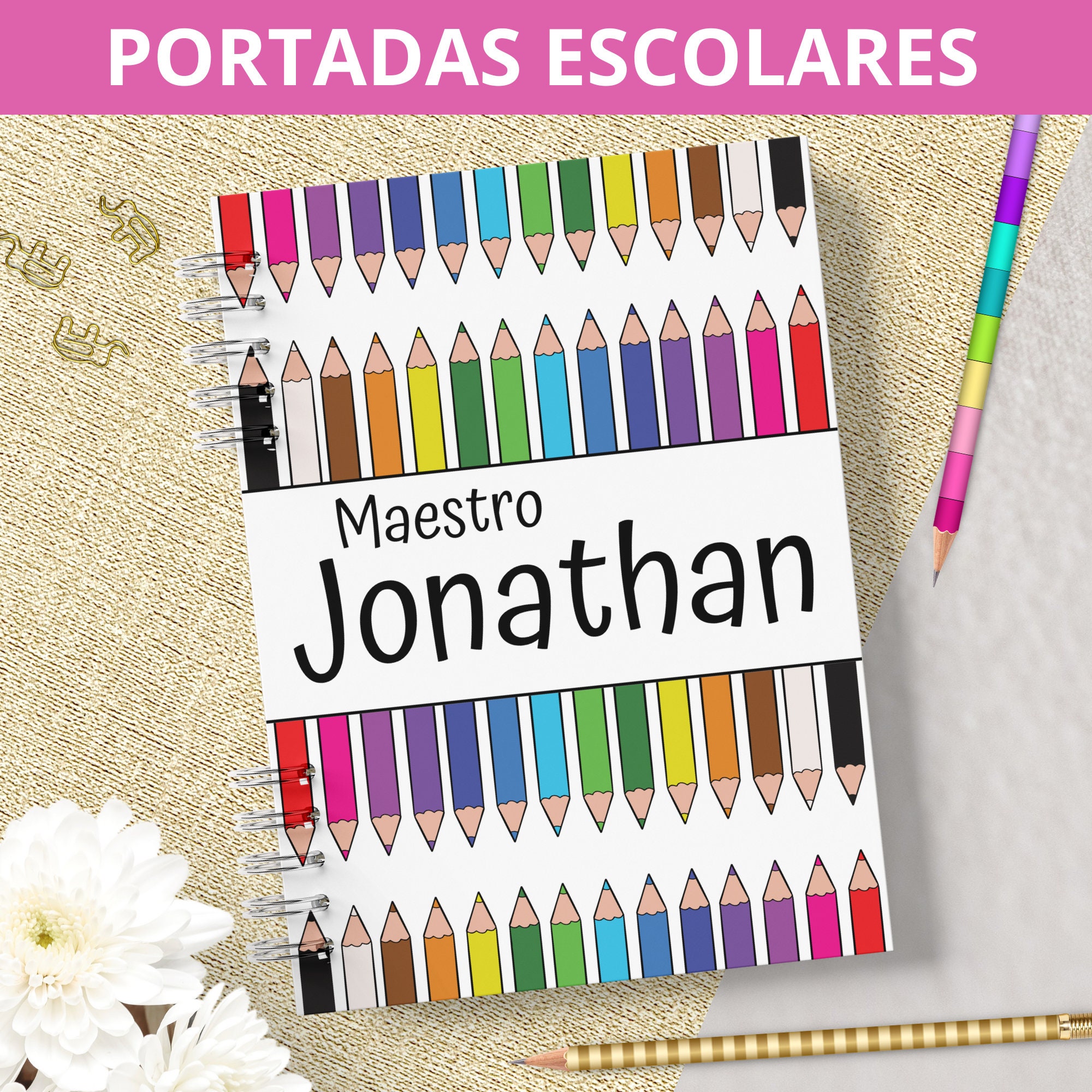 Printable Planner Covers for School Agendas and Notebooks - for ...