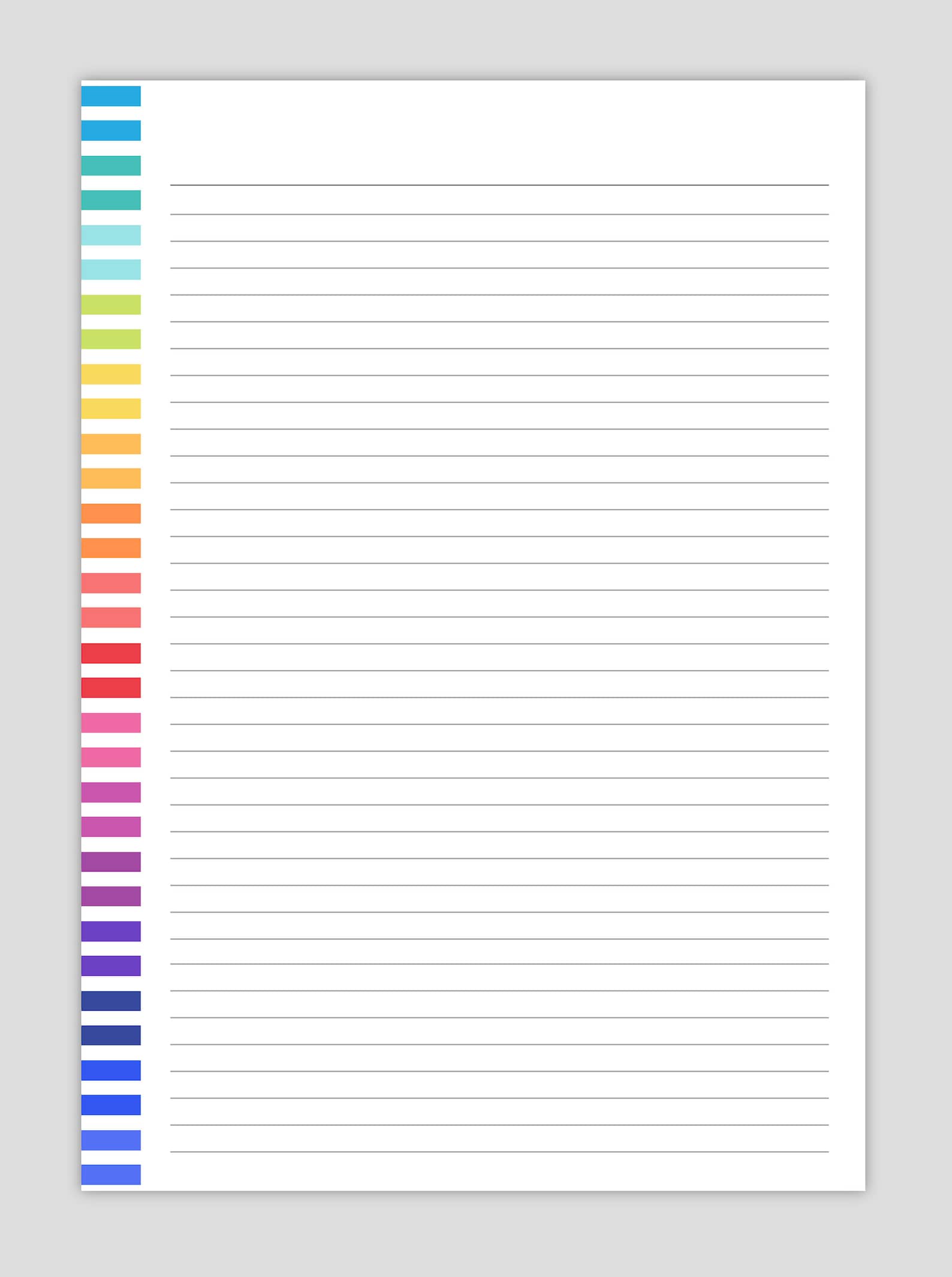 Kit Imprimible HOJAS - Rayadas - Cuadriculadas - Punteadas para Bullet ...