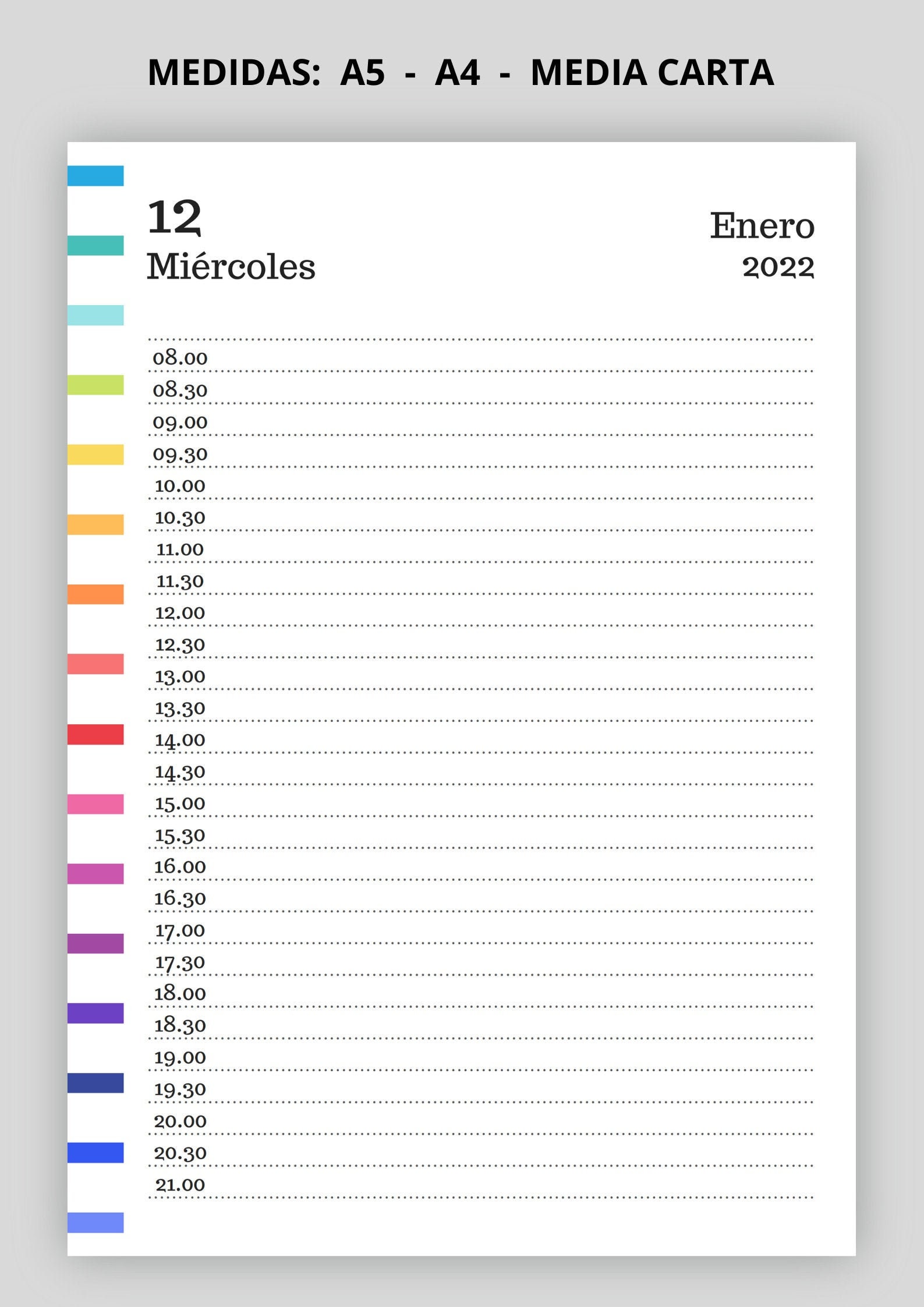 Home D cor Planner Organizador En Espa u00f1ol Agenda Imprimible 2022 