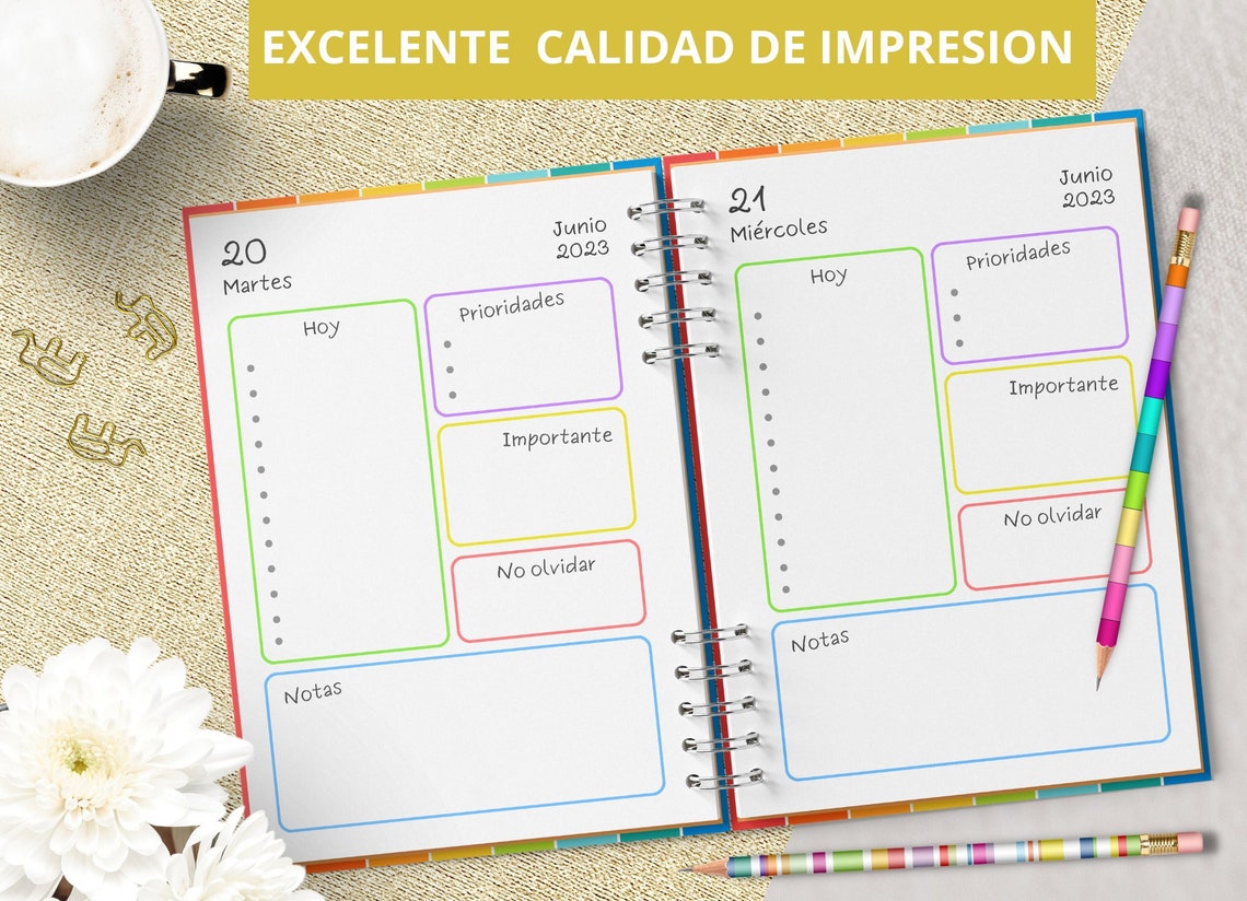 Agenda Imprimible 2023 Diaria archivos PDF para imprimir planner ... Agenda Imprimible 2023 Diaria archivos PDF para imprimir planner ...
