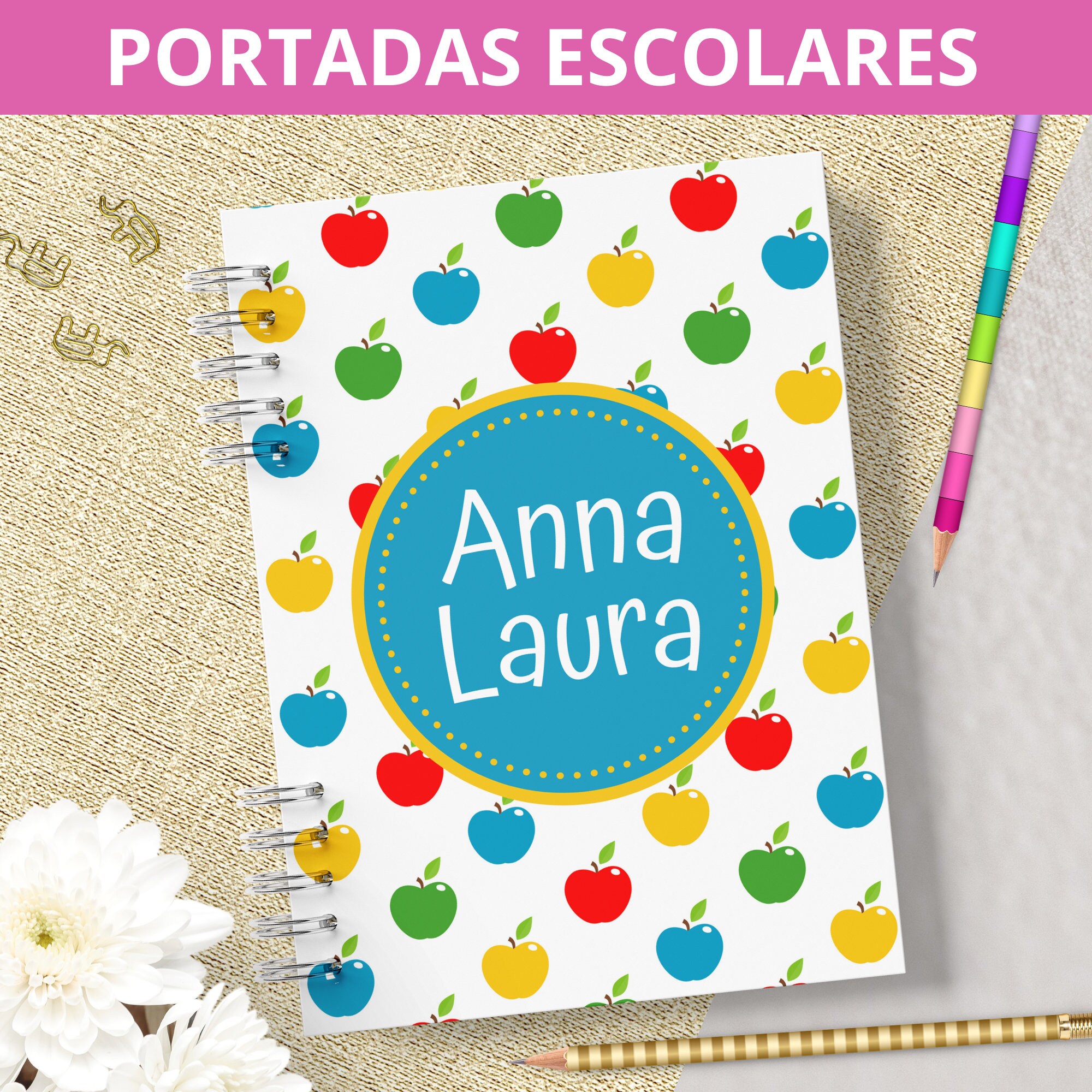 Printable Planner Covers for School Agendas and Notebooks - for ...