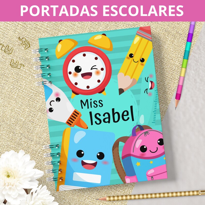 Printable Planner Covers for School Agendas and Notebooks - for ...