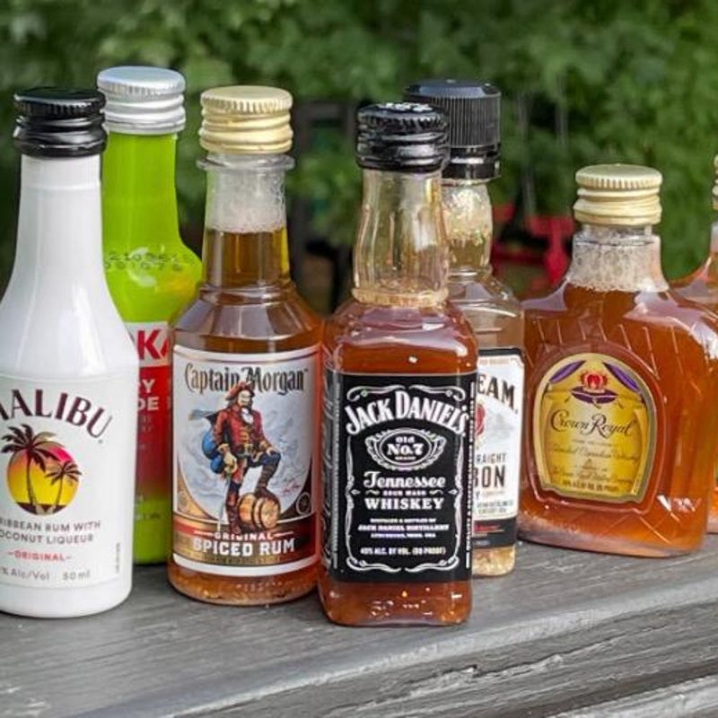 Mini Liquor Bottle - Etsy