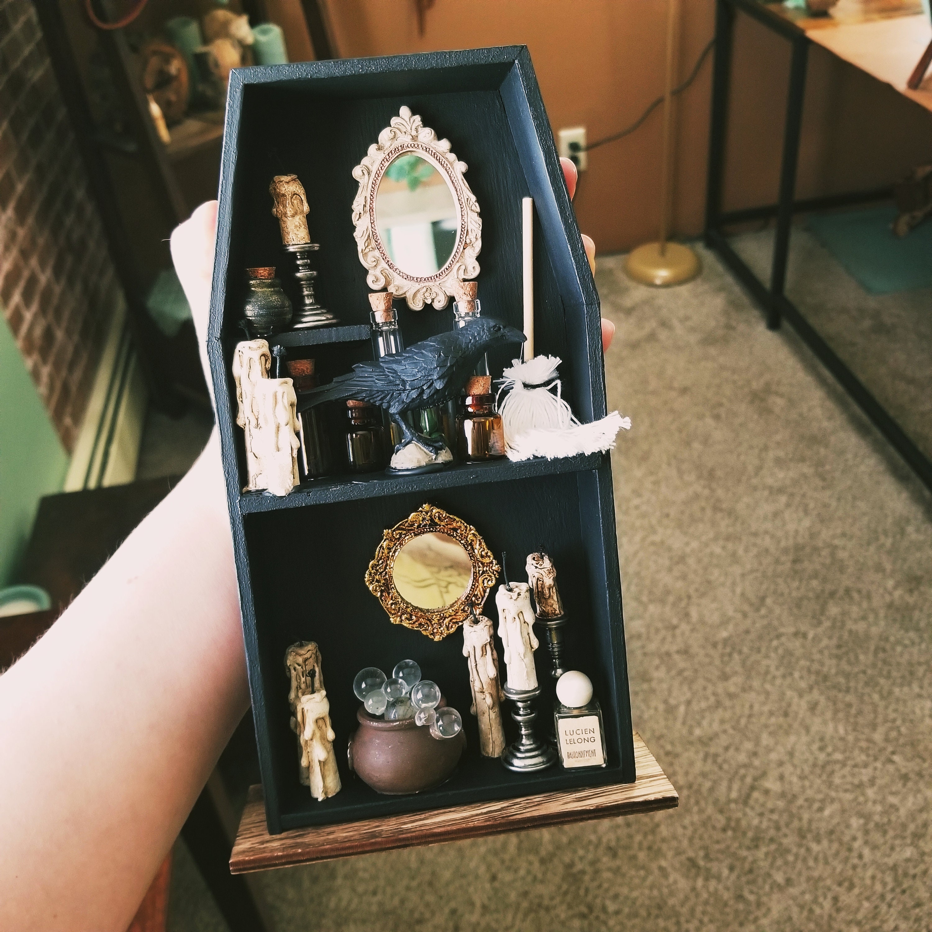 Gothic Coffin Wall Diorama - Etsy