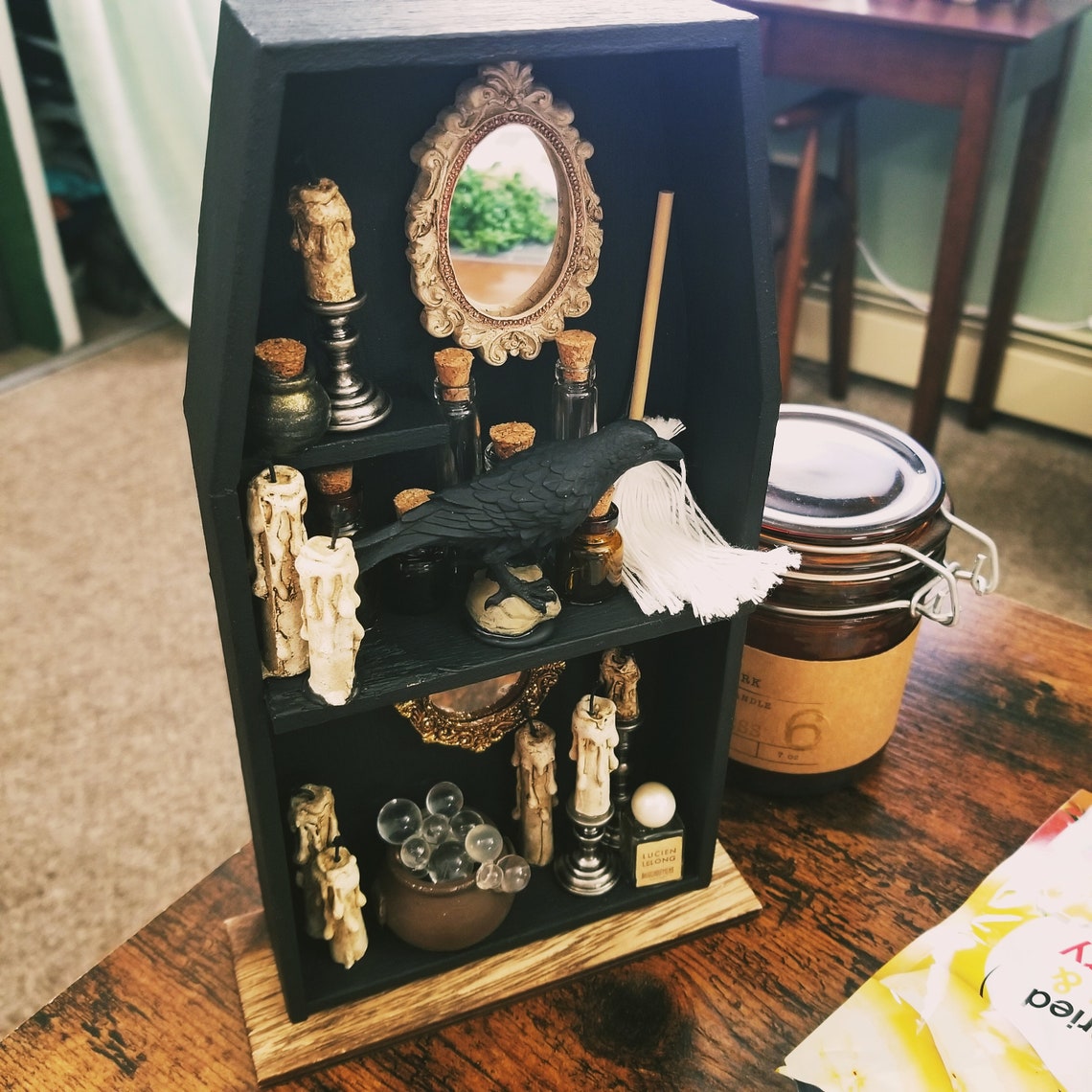 Gothic Coffin Wall Diorama - Etsy