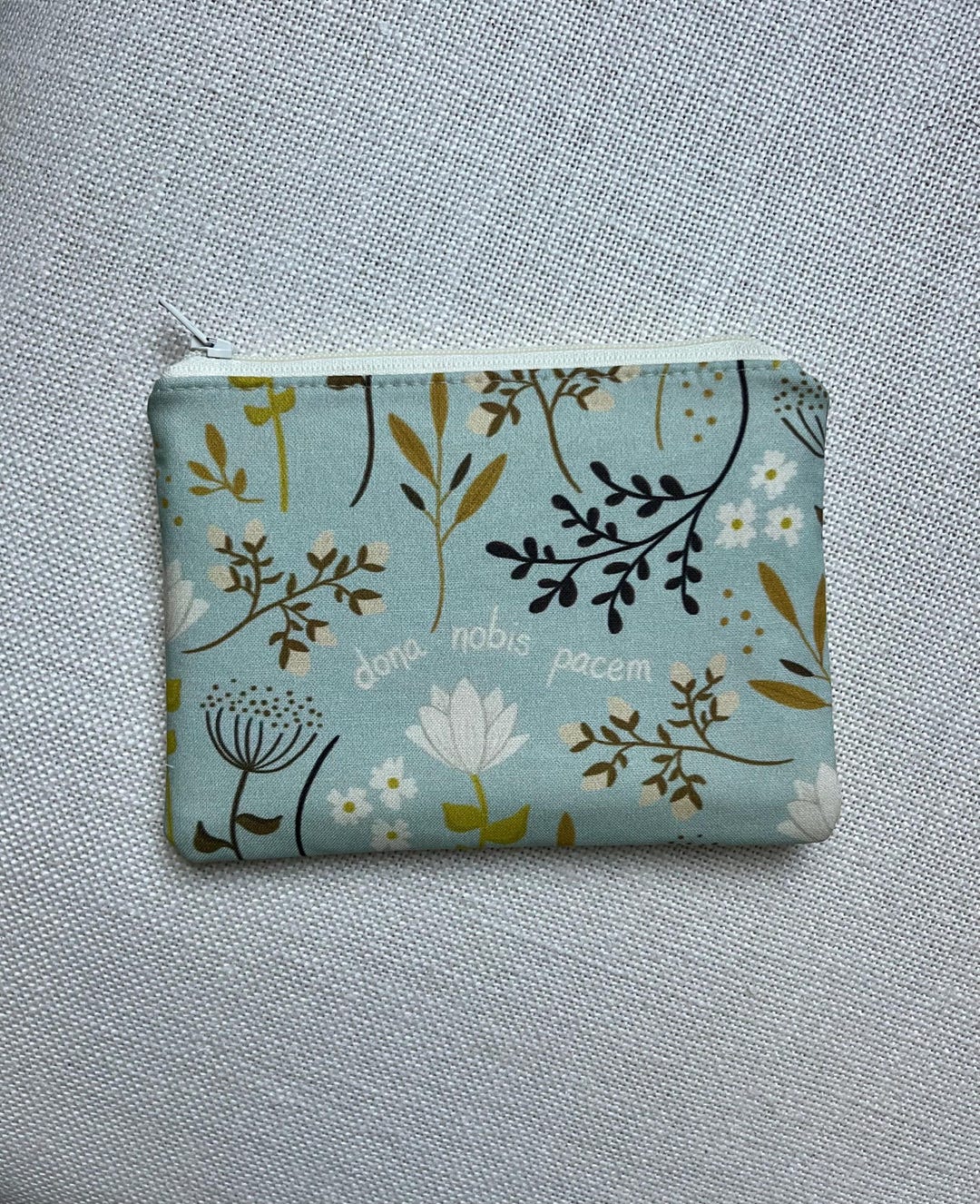Dona Nobis Pacem Rosary & Devotional Pouch, Prayer Card Organizer ...