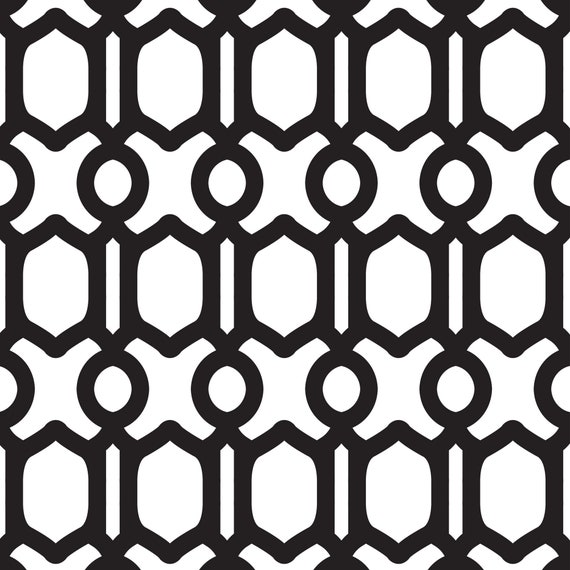 Arabesque Modern Custom Print Wallpaper | Etsy