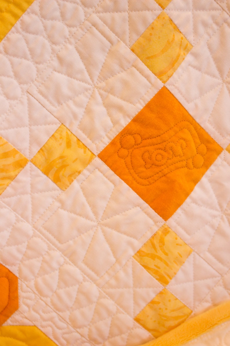 Yellow Baby Quilt, Duck Baby Quilt, Rubber Ducky Quilt, Baby Shower ...