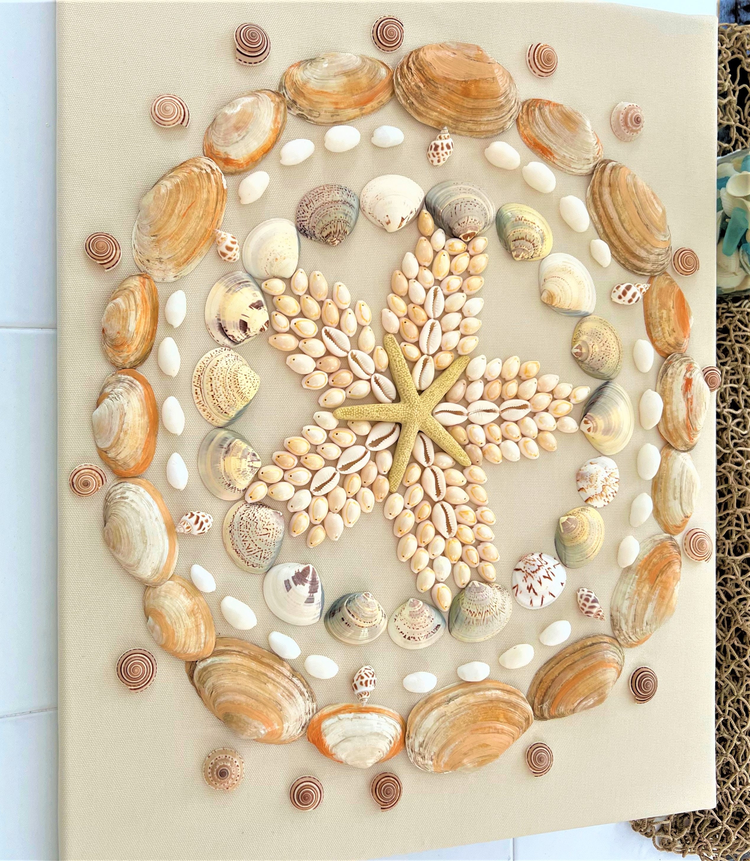 Seashell Paintings Canvas