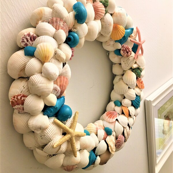 Sea Shell Wreath - Etsy