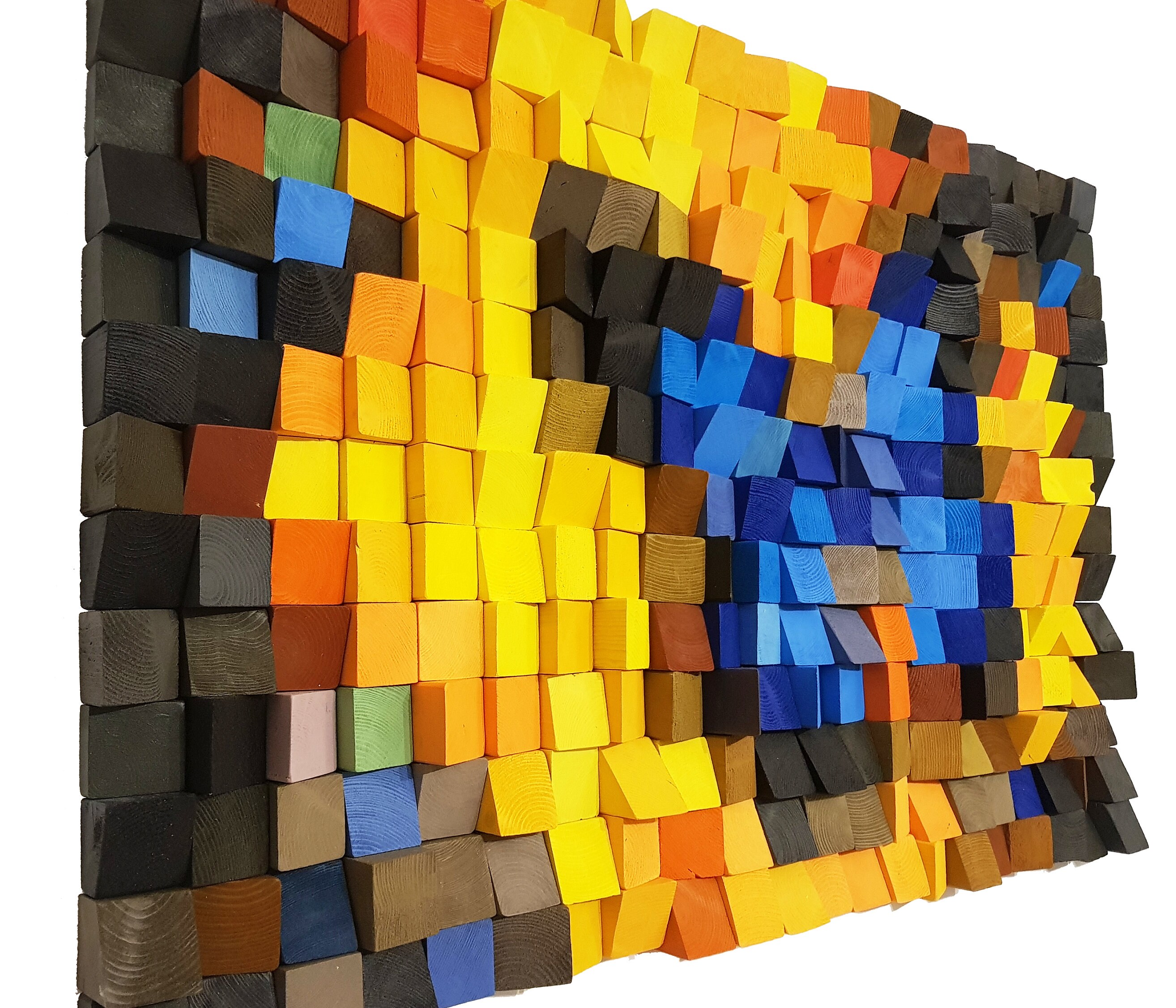 Butterfly 3D Wood Art Wood Wall Art Wood Mosaic Modern - Etsy