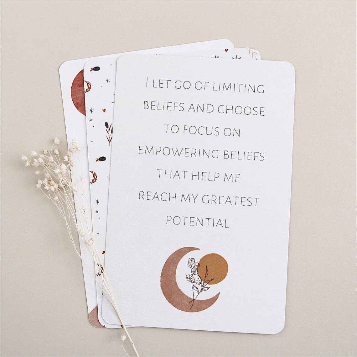 Self-love Positive Affirmation Cards Daily Affirmation Deck - Etsy UK