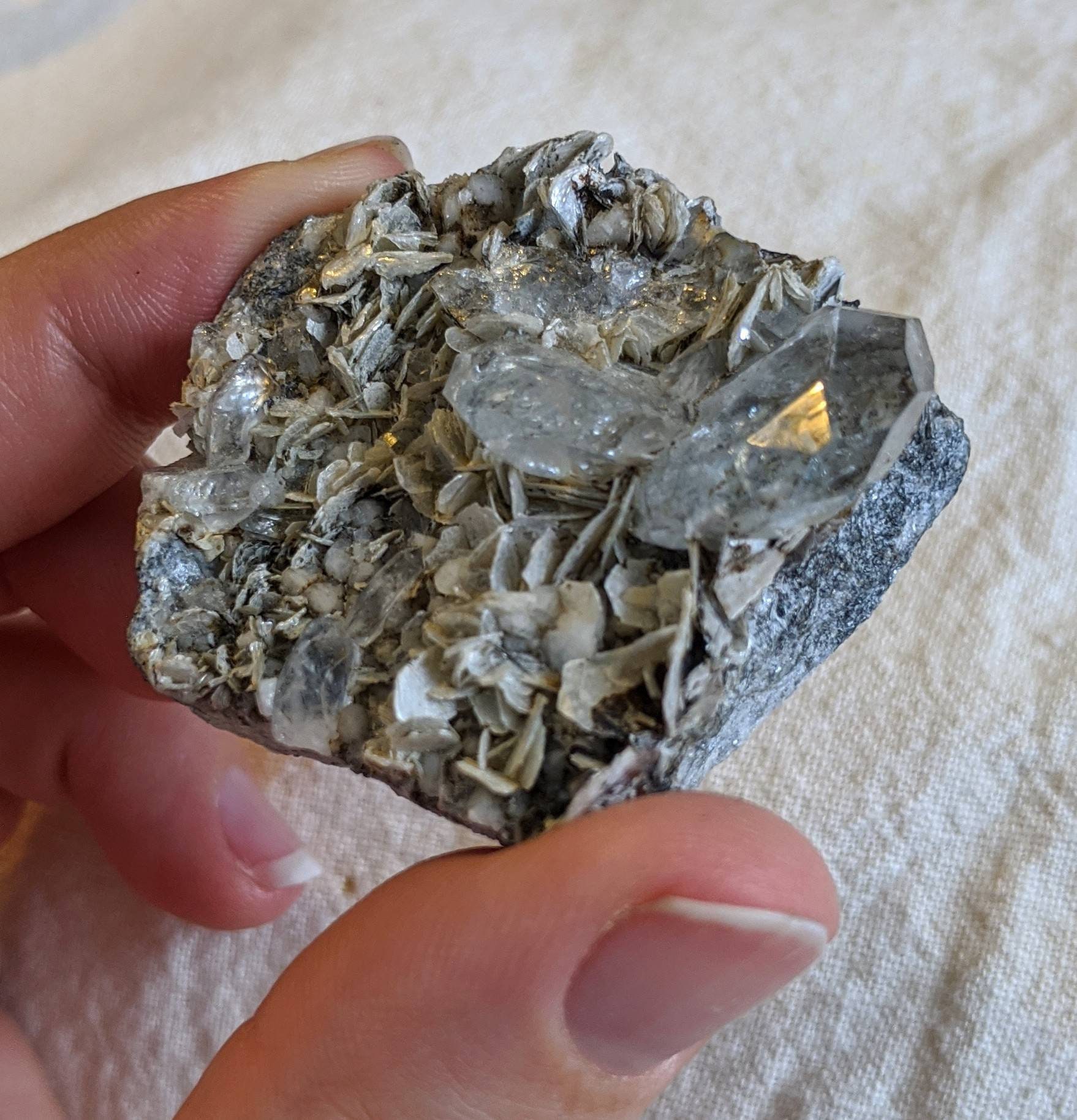 Aquamarine in Matrix - Etsy