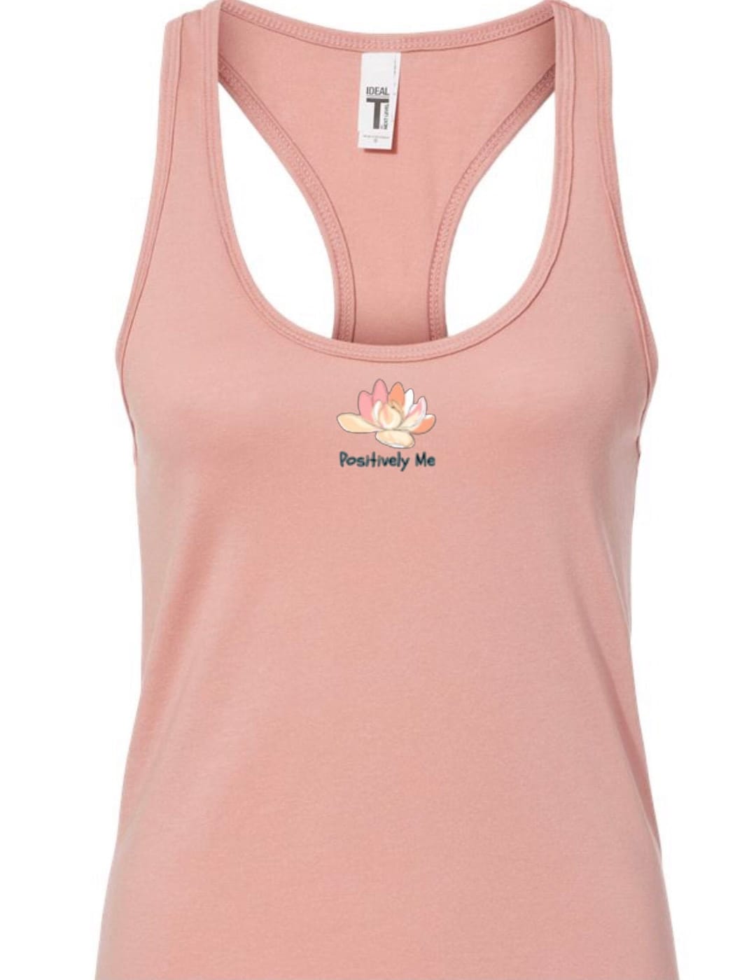 Lotus Flower Tank/positively Me Tank/yoga Tank/meditation - Etsy Hong Kong