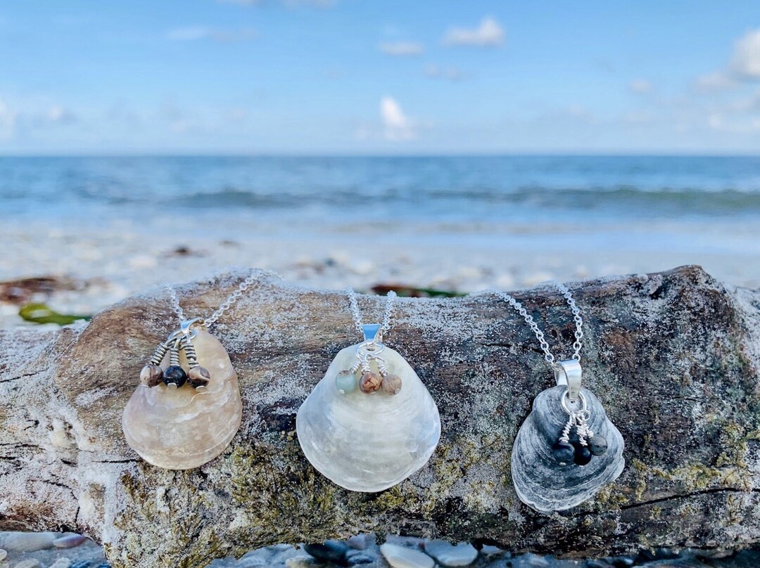 Shell Necklace, Beach Necklace, Shell Jewelry, Beach Jewerly, Seashell ...