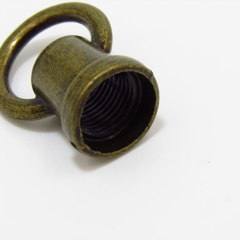 Ceiling Light Shade Threaded Tube Rod Stem and Finial Cap Fastener ...