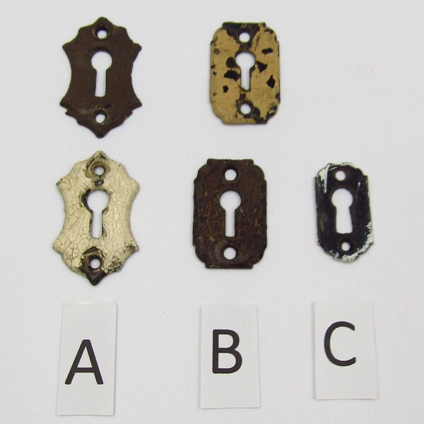 Antique Keyhole Covers for Furniture - Etsy