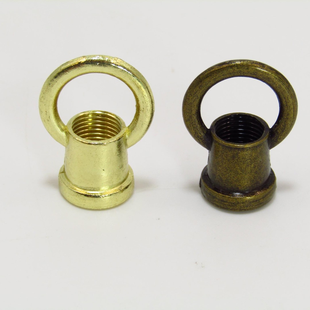 Ceiling Light Shade Threaded Tube Rod Stem and Finial Cap Fastener ...